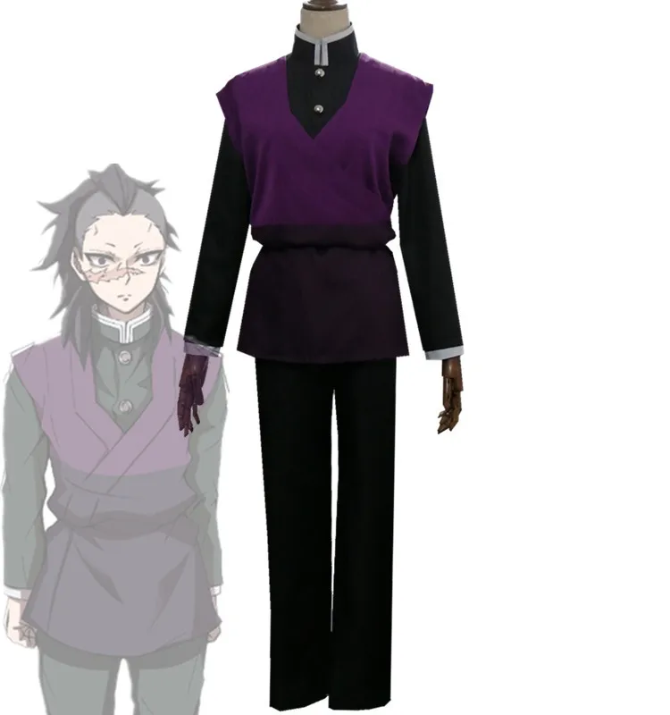Demon Slayer:kimetsu No Yaiba Shinazugawa Genya Cosplay Costume ...
