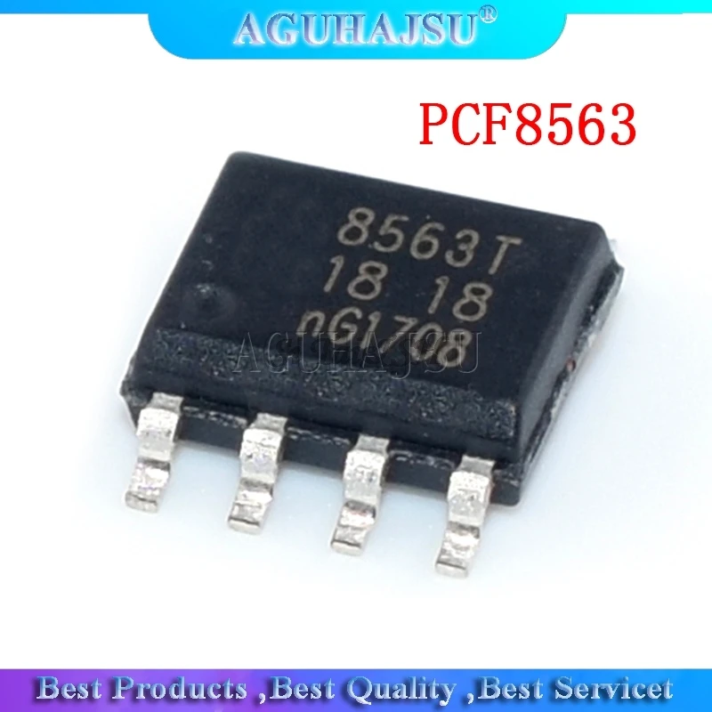 10 개/몫 8563T 실시간 시계 칩 PCF8563 PCF8563T SOP 8 정품|Integrated Circuits ...