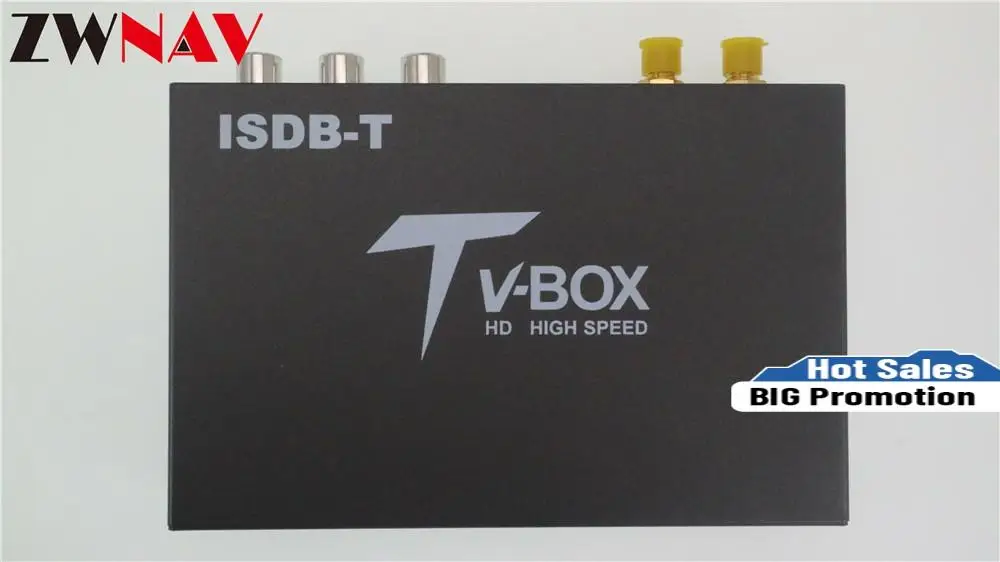 In Car Digital TV DVB T MPEG 4 Digital TV Dual Tuner Receiver Box Tuner ...