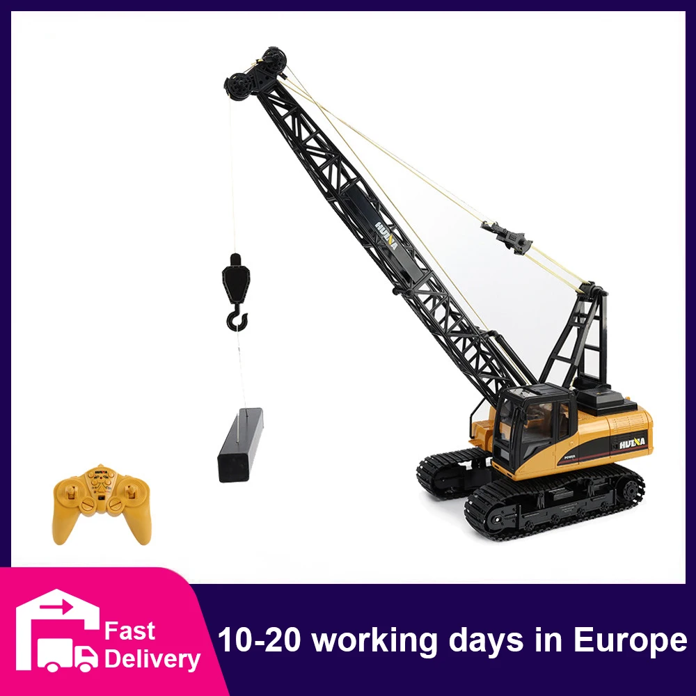 HUINA-1-14-RC-Truck-Crawler-Alloy-Tractor-Engineering-Car-2-4GHz-Remote ...