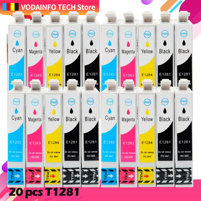 1-10pcs-T1281-T1282-T1283-T1284-Ink-cartridge-Compatible-for-EPSON ...