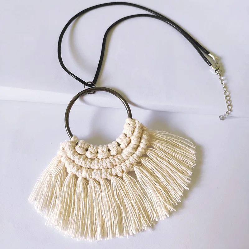 Collier Macramé Simple | Boutique-Macrame.com