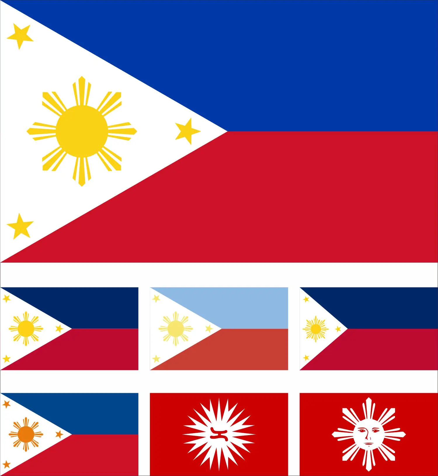 Philippine-History-1998-Flag-3X5ft-90X150cm-Revolution-Magdiwang ...
