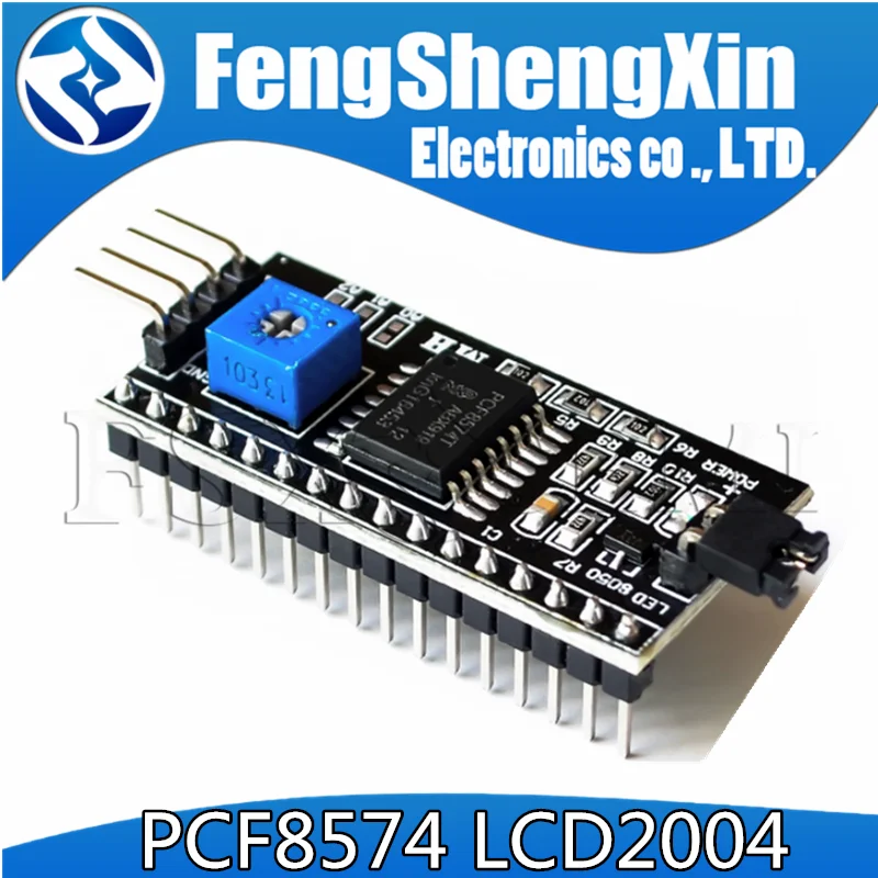 1pcs/lot Iic I2c Twi Spi Serial Interface Board Port 1602 2004 Lcd ...