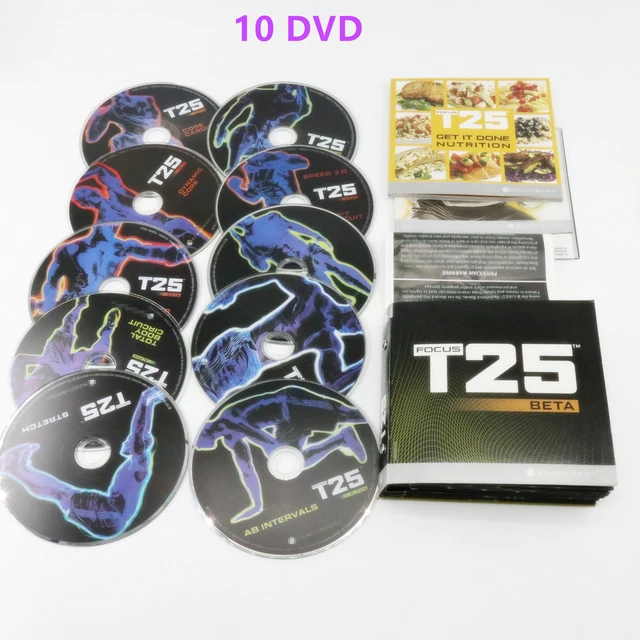 Focus T25 Gamma Workout Calendar
