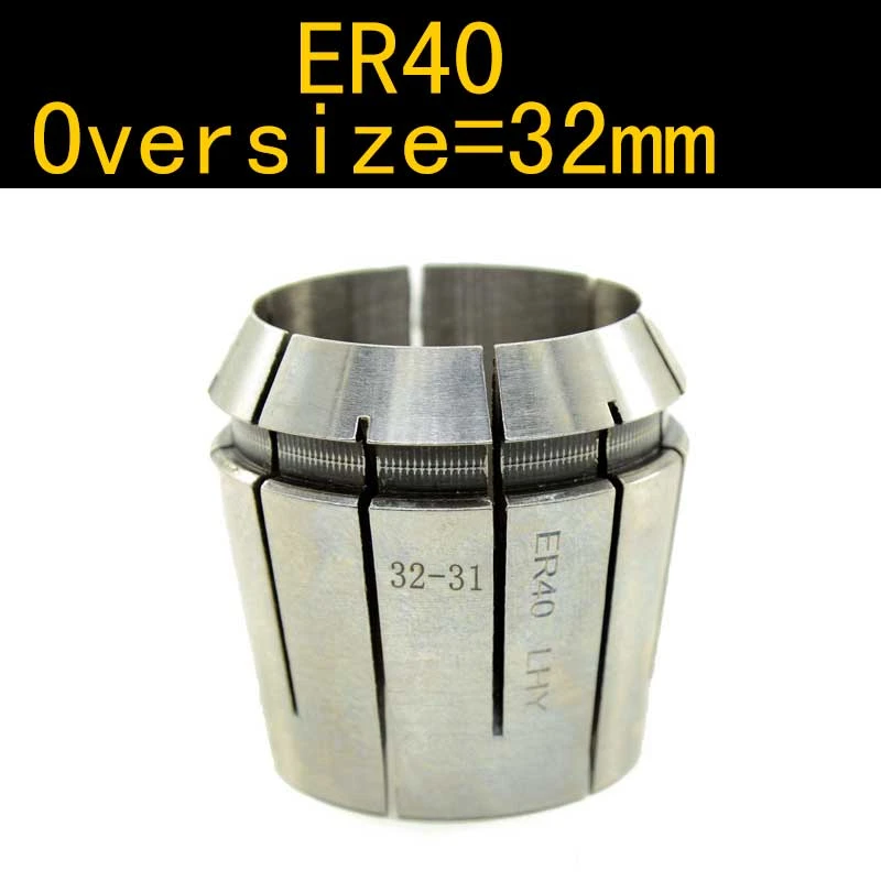 1pcs Er 40 Er40 Oversize 32mm Spring Collet Tool Collets Drill Chuck Arbors Cnc Milling Lathe ...