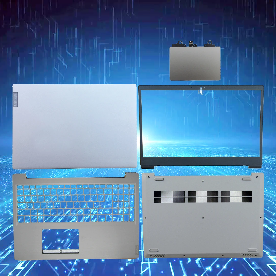 Novo lcd capa traseira/palmrest capa/capa inferior para lenovo ideapad ...