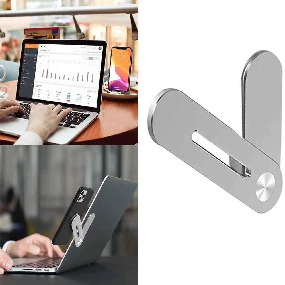 Phone-Magnetic-Sheets-fixed-Laptop-Monitor-Mount-Aluminum-Alloy-Mobile ...