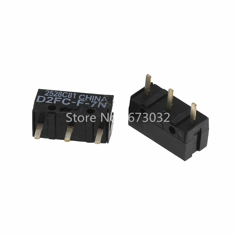 Microinterruptor de ratón OMRON auténtico, D2FC F 7N, botón de ratón, Fretting D2FC E 7N, D2FC ...