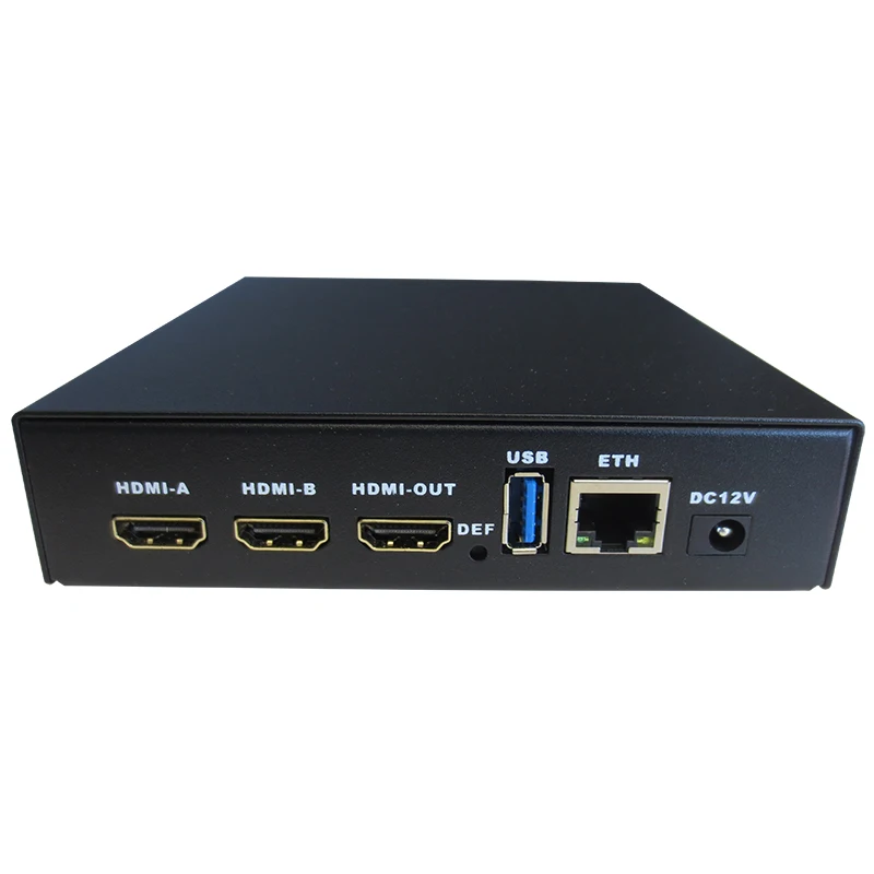 2-Channel 4K HDMI NDI HX SRT Video Audio IPTV Streaming, 09/11/2022