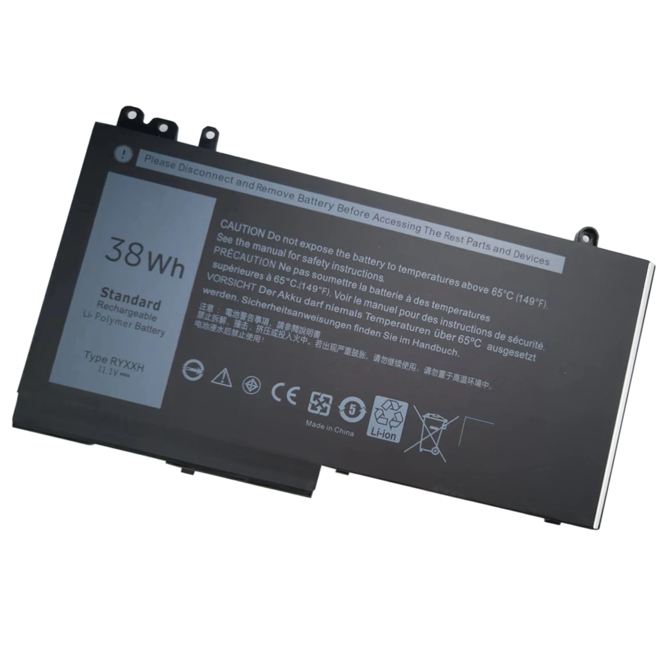 RYXXH-11-1V-38WH-Laptop-Battery-For-Dell-Latitude-12-5000-11-3150-3160 ...