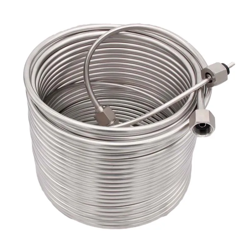 Jockey Box Stainless Steel Cooling Coil, 120' X 3/8 Kegco, 50% OFF