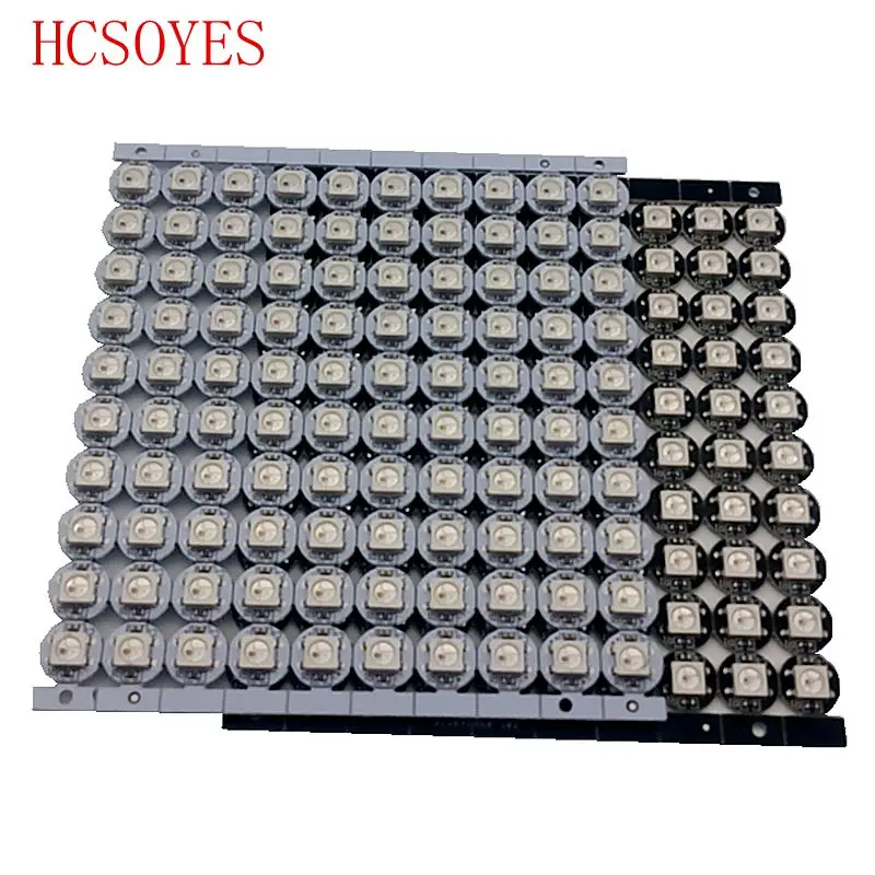 10~100 pcs WS2812B LED Individually addressable WS2811 IC rgb white ...