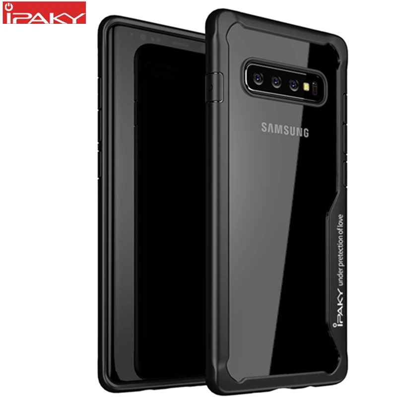 Ipaky For Samsung S8 S9 S10 Plus Note 10 Super Shockproof Transparent ...