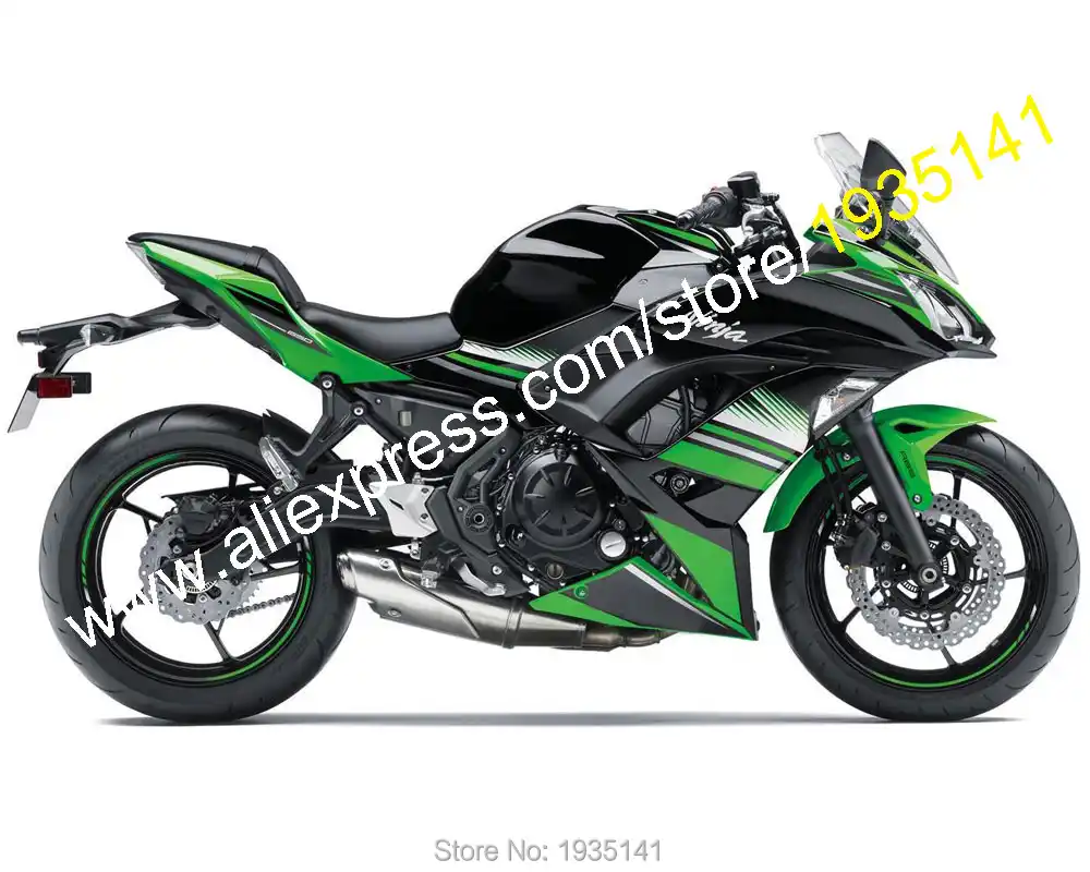 Kawasaki Ninja Grün Und Schwarz