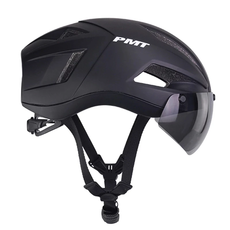 Pmt 자전거 초경량 헬멧 도로 산악 자전거 승마 헬멧 남성 여성 고글 일체 성형 자전거 안전 헬멧자전거 헬멧