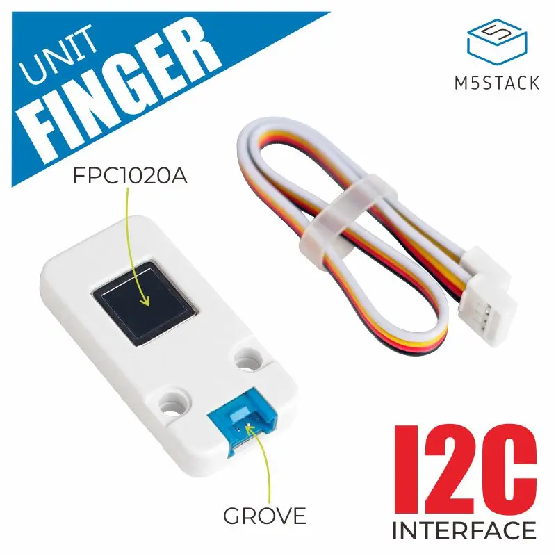 M5stack Official Finger Print Unit Fpc1020a Capacitive Fingerprint ...