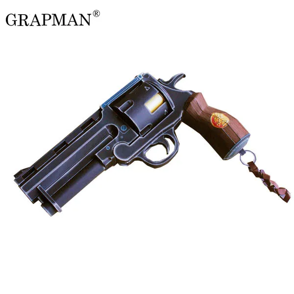 Hellboy-Revolver-Model-Weapon-Gun-3D-Stereo-Hand-made-Drawings-Firearms ...