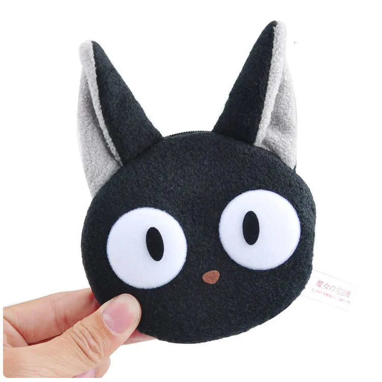 Kiki's Delivery Service Black Cat Jiji Mini Cartoon Soft Stuffed Coin ...