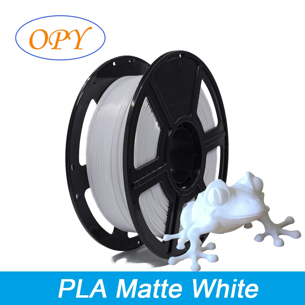 Pla Matt Filament Matte 1.75 Mm White Color Coils Wire Reels 1Kg 10M ...