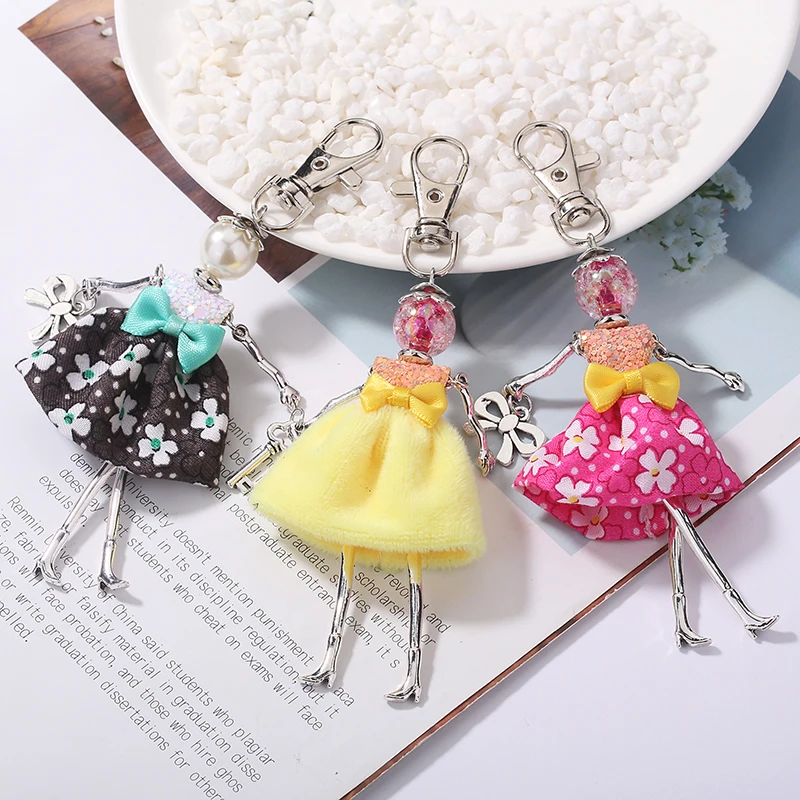 Keychain Keys Brand Girls | Women Key Chains Doll Keys | Cute Baby Doll ...