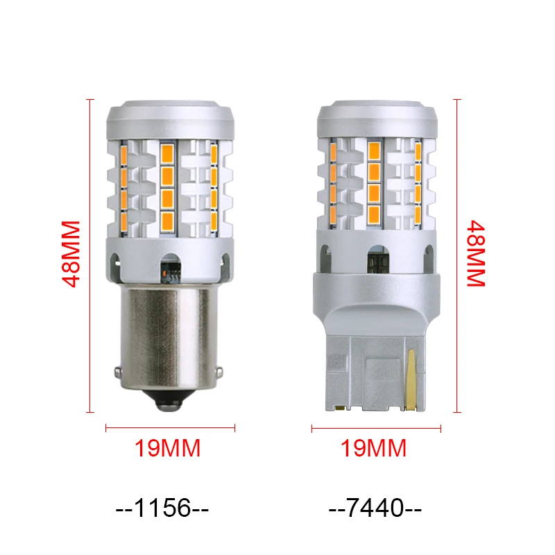 1156 BA15S P21W 7440 W21W 3020 26smd Car Led Brake Light Daytime ...