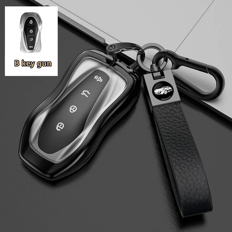Car Smart Fob Key Case For Geely Coolray Azkarra Tugella Fy11 Atlas ...