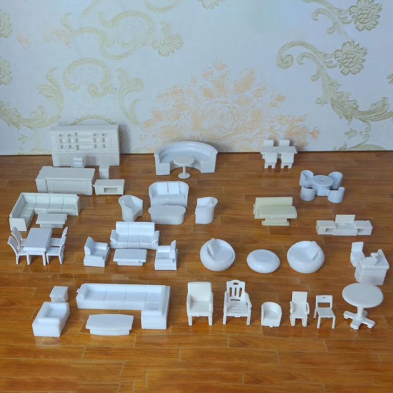 Architectural-layout-design-Model-sofa-furniture-model-set-toy-1-75 ...