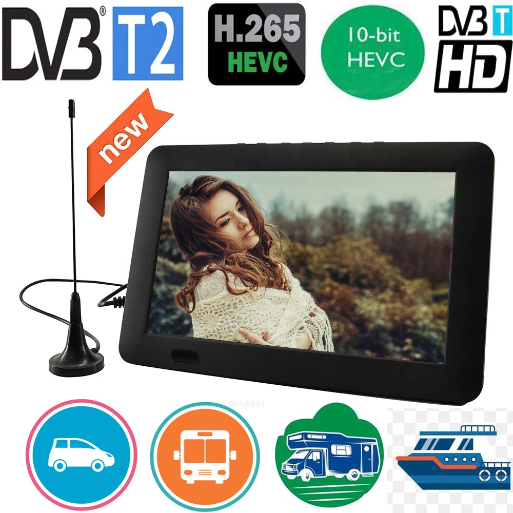 Leadstar-Mini-TV-Digital-Port-til-para-Casa-e-Carro-Leadstar-D9-9 ...