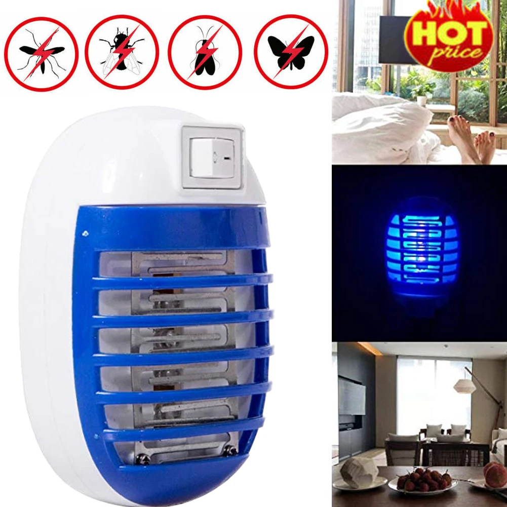 Lampe anti-moustiques électrique UV, appareil anti-insectes d'intérieur ...