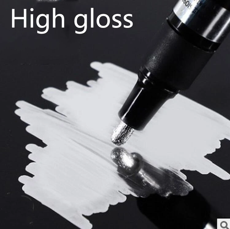 Mirror-Pen-Reflective-Paint-Pen-Chrome-Plated-Silver-Marker-Pen-DIY ...