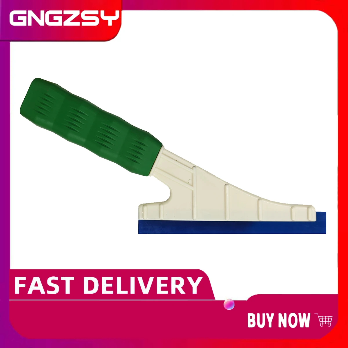 Long Handled Windshield Rubber Squeegee Water Remove Wiper Window Glass ...