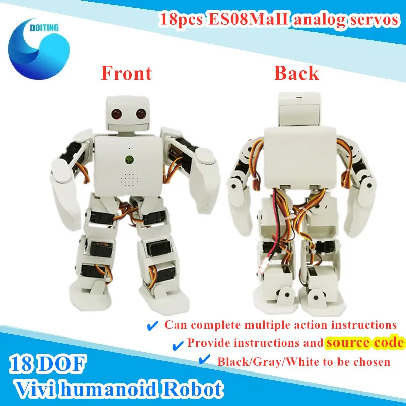 Plen 2 Vivi 휴머노이드 로봇 제어 보드 + 서보 + 충전기, Arduino 3D 인쇄와 호환 가능, 소스 DIY 제공 ...