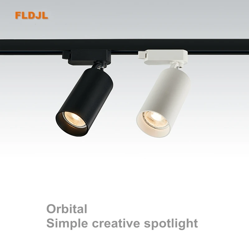 Dimmable Track Led Spotlight Rail Light Clothing Store Cob Track Light ...