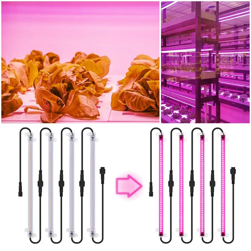 LED-Grow-Light-Full-Spectrum-Plant-Grow-Light-Strip-4pcs-30cm-Red-And ...