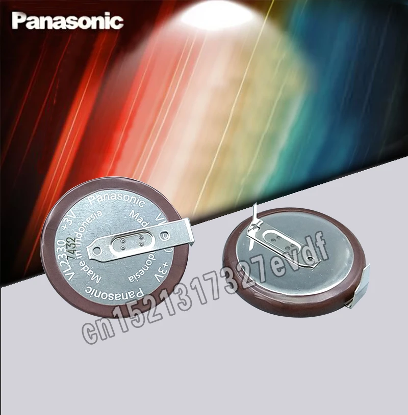 1-2pc Original New For Panasonic Vl2330 2330 Rechargeable Lithium ...
