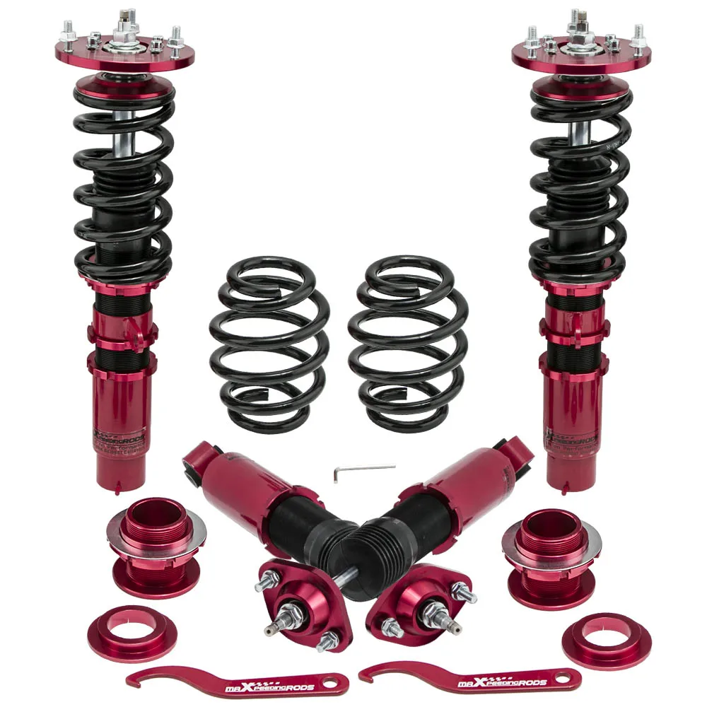 Full-Coilover-Coil-Spring-Kit-For-BMW-E46-3-Series-Adj-Camber-New ...