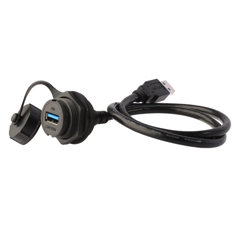 LSHITECH-M20-Embedded-Panel-Mount-0-1m-to-5m-Extension-Wire-Waterproof ...