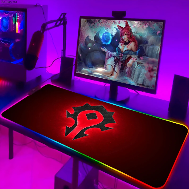 Extended-Pad-World-of-Warcraft-RGB-Gaming-Mouse-Pad-Computer-Mat-Pc ...