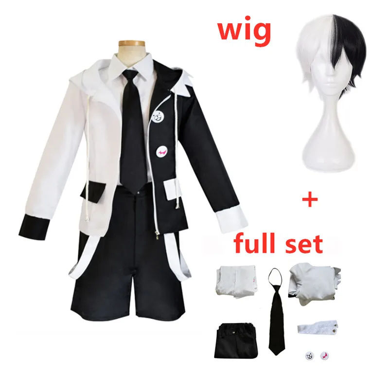 Game Danganronpa V3 Monokuma Monomi Cosplay Costume With Coat, Skirt ...