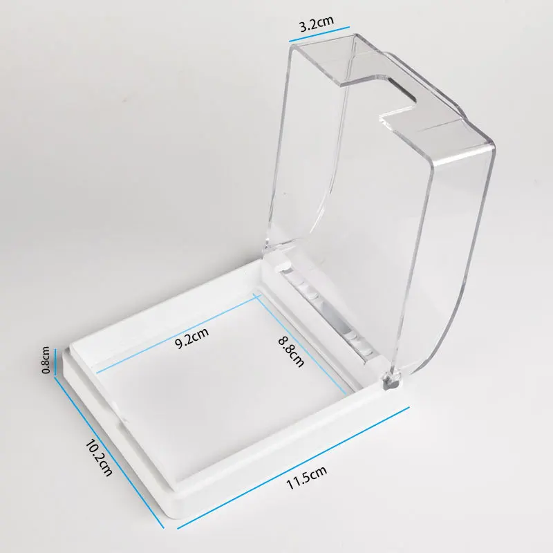 Waterproof Cover For Wireless Doorbell Led Door Bell Crystal Protective ...