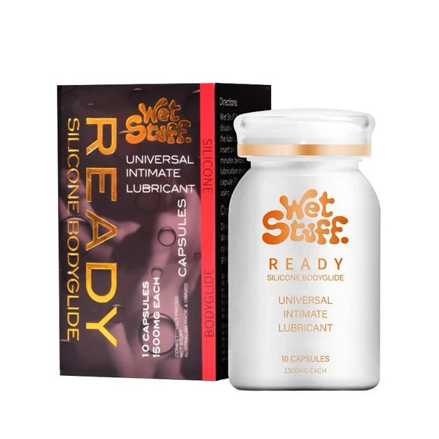 Professional Sex Lubricant Silicone Based Grease Capsule Sexual ...