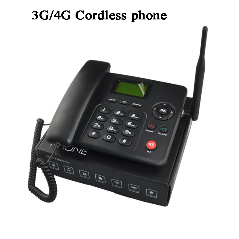 4G-3G-GSM-1-Sim-card-Fixed-Wireless-Phone-Cordless-phone-FWP-Lansline ...