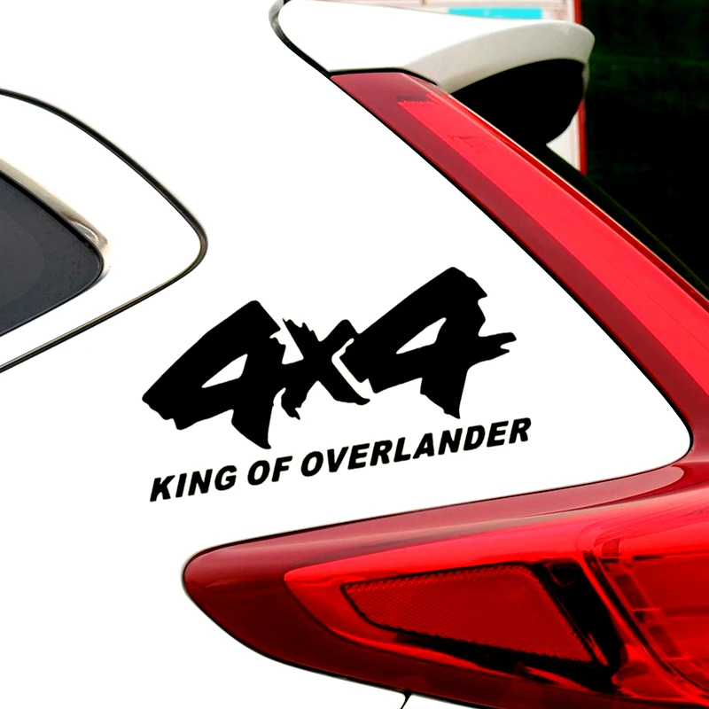 4x4 fora da estrada rei do overlander adesivos de carro criativo ...
