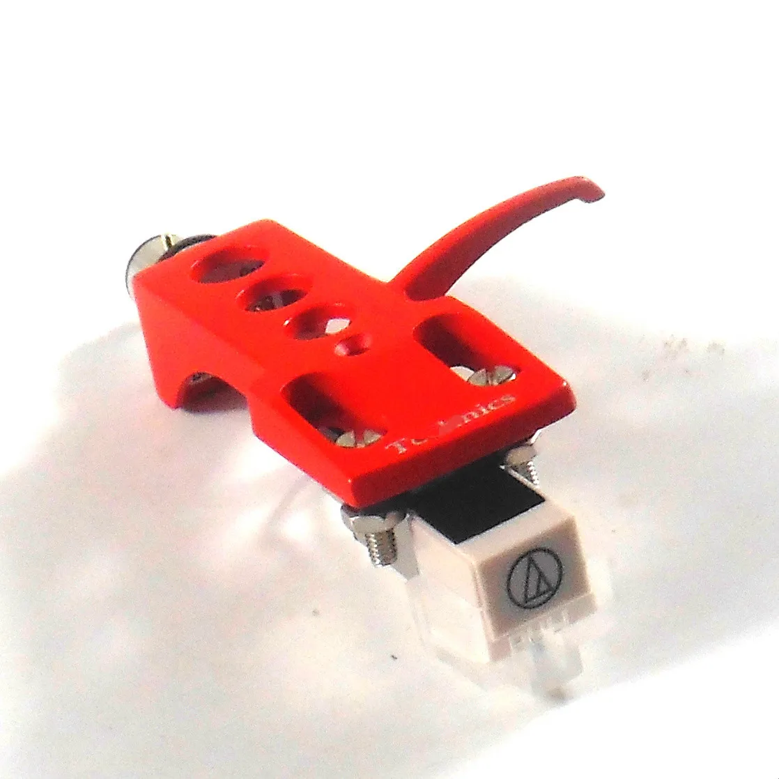1SET RED COLOR OEM Phono Stylus Cartridge Unit Turntable Headshell ...