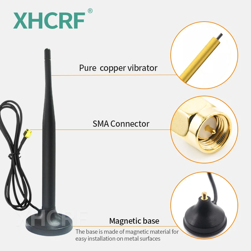 433-MHz-Antenna-Indoor-Magnetic-Base-LoRa-Outdoor-Waterproof-Antena ...