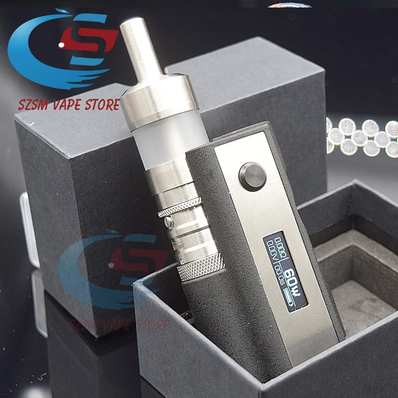 SXK Stealth 60W mod with Flash e Vapor V4.5 RTA vape E-Cigarette ...
