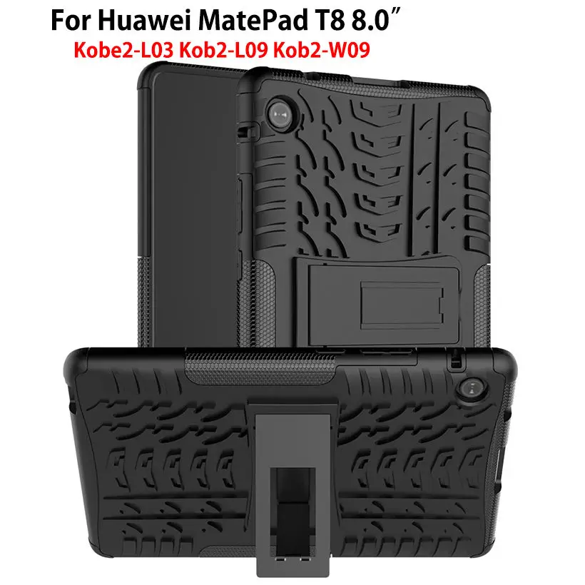 Huawei MatePad T8 8.0 커버 KOB2 W09 KOB2 L09 Kobe2 L03 Funda 헤비 듀티 2 in 1 ...