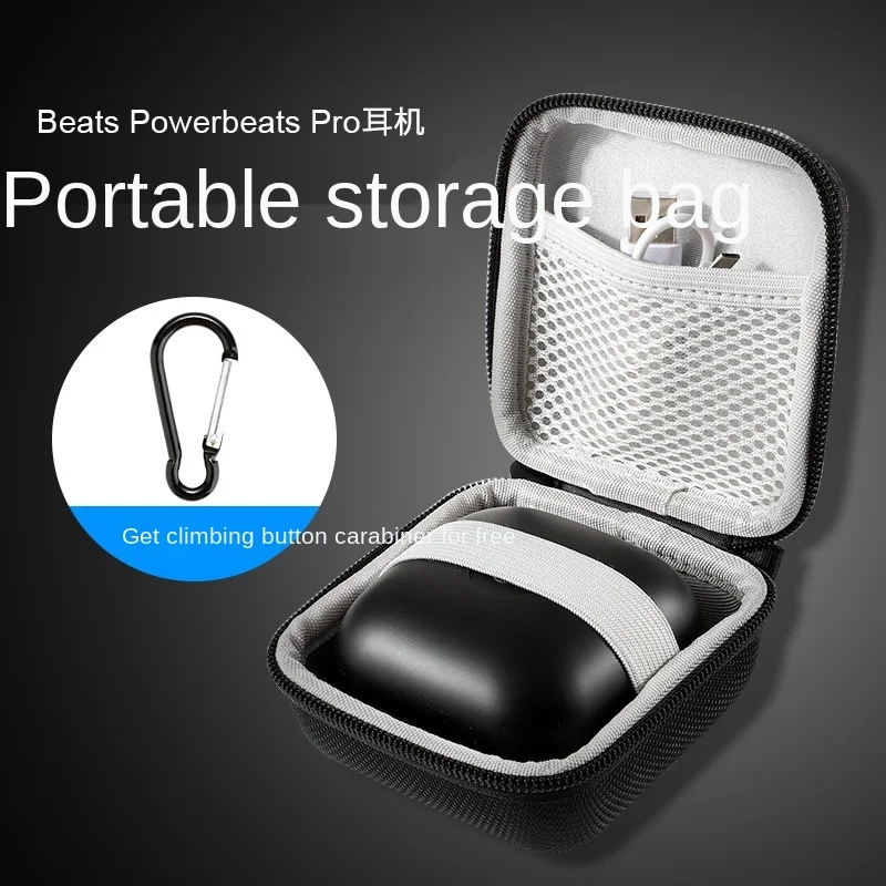 For Beats Powerbeats Pro Bluetooth Headset Storage Bag Hard Shell ...