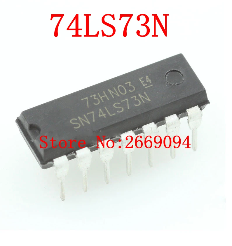 50 uds/100 Uds HD74LS73P DIP14 HD74LS73 DIP SN74LS73N 74LS73N 74LS73AN ...
